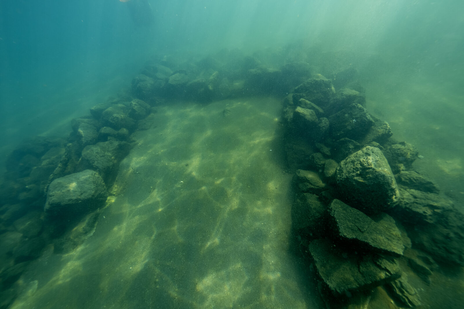 Ancient structures emerge as Lake Van recedes, underwater footage ...