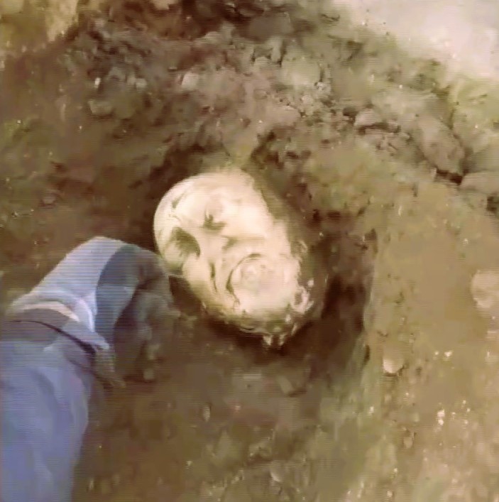Missing head of 4th-century A.D. statue unveiled in Türkiye - Türkiye Today