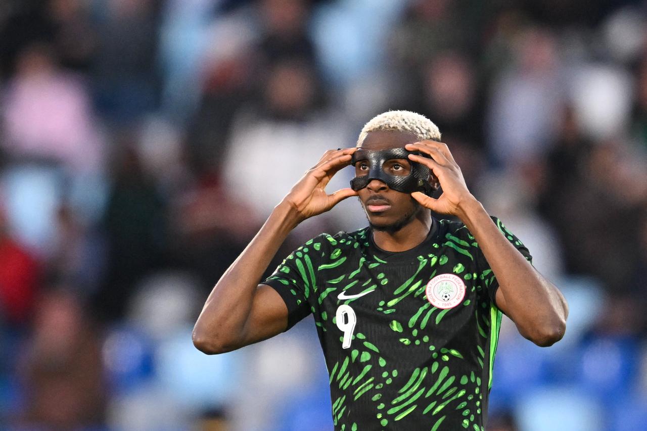 Osimhen shrugs off scoring record talk as Nigeria books AFCON semi ...