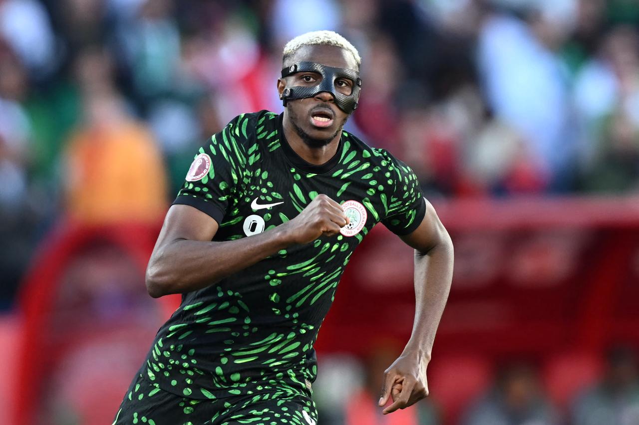 Osimhen shrugs off scoring record talk as Nigeria books AFCON semi ...